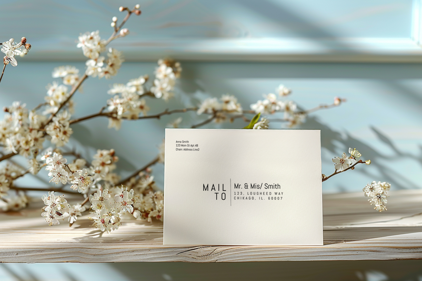 Custom Wedding Envelopes | Personalized Templates & Printing