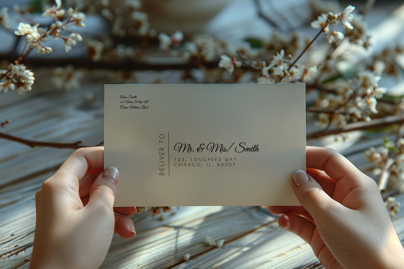 Custom Wedding Envelopes | Personalized Templates & Printing